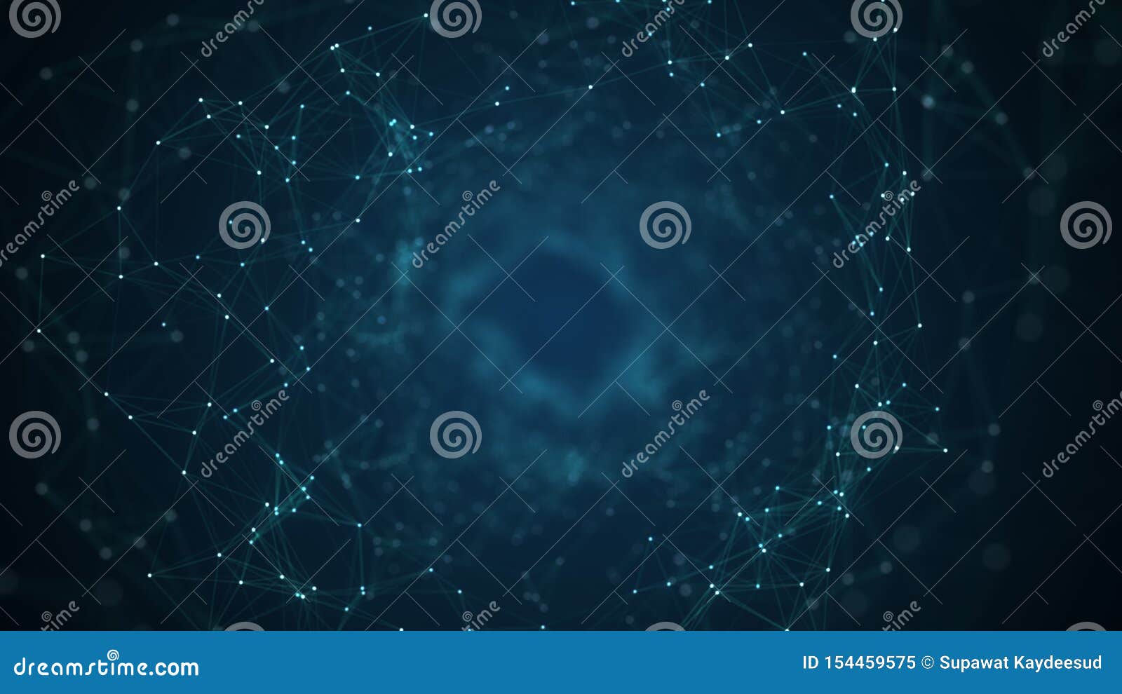 Technology Network Background Concept Stock Illustration - Illustration ...