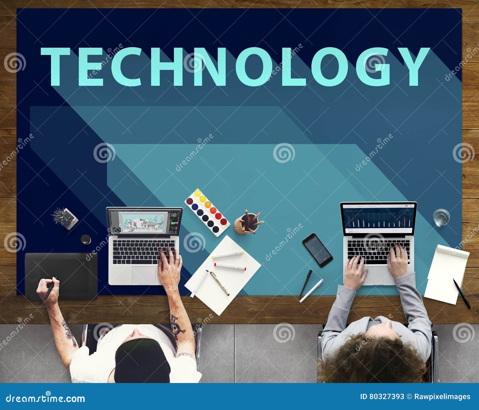 Technology Network Connection Digital Media Concept Stock Image - Image ...