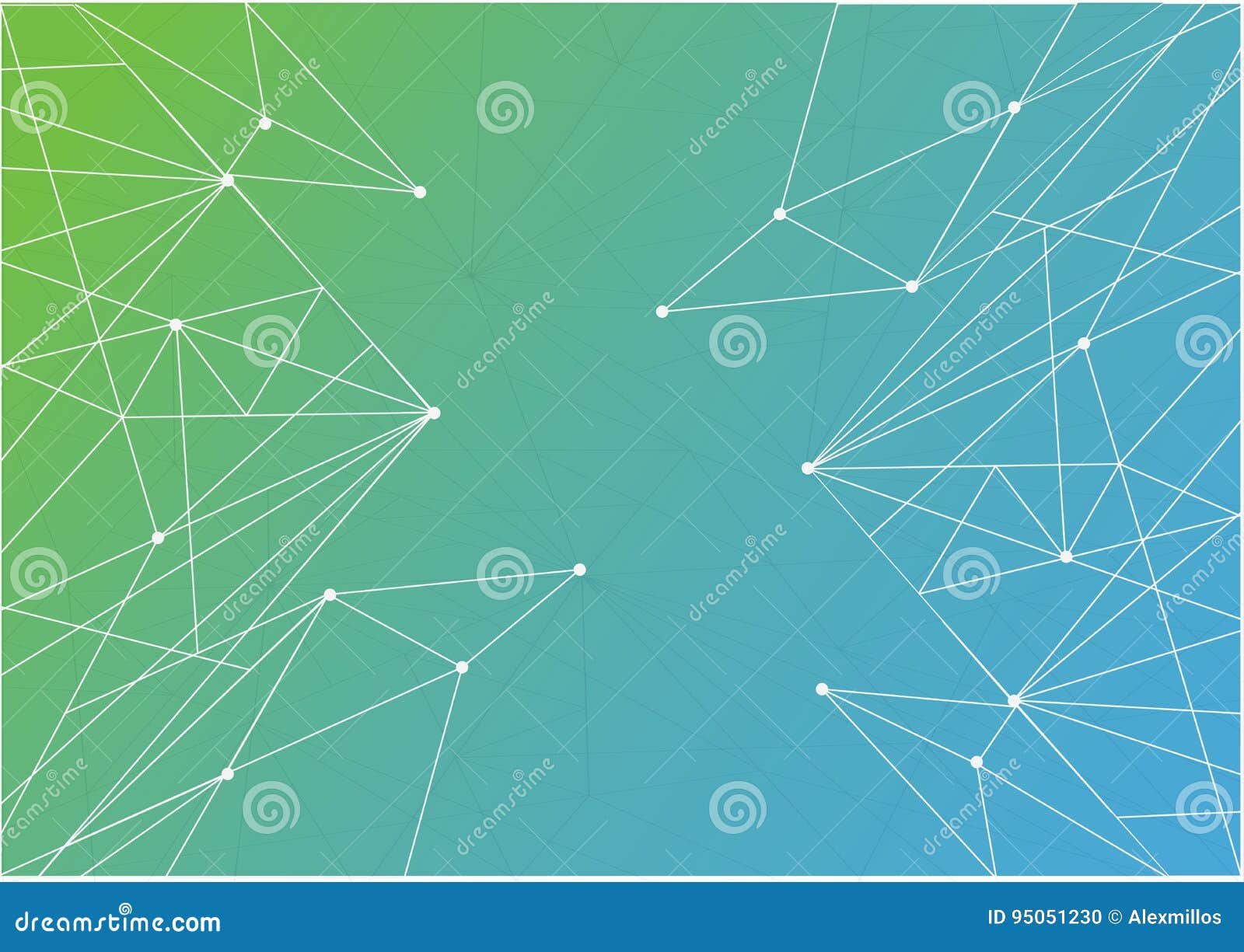 Technology Network Diagram Link. Stock Illustration - Illustration of ...