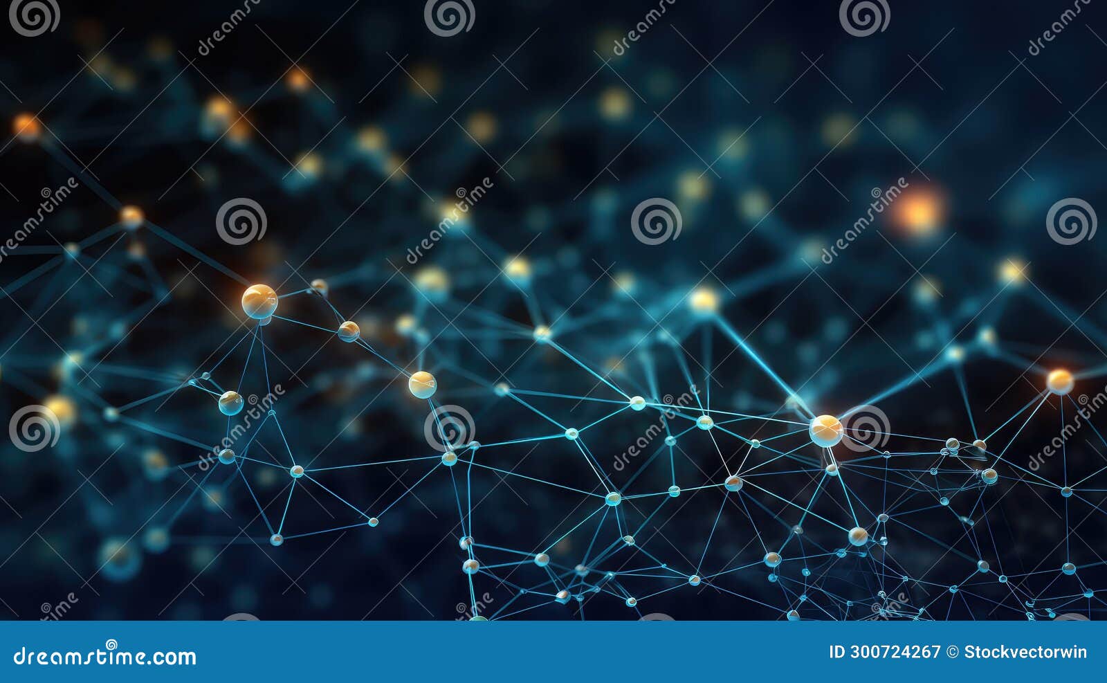 Technology Network Digital Background Stock Illustration - Illustration ...