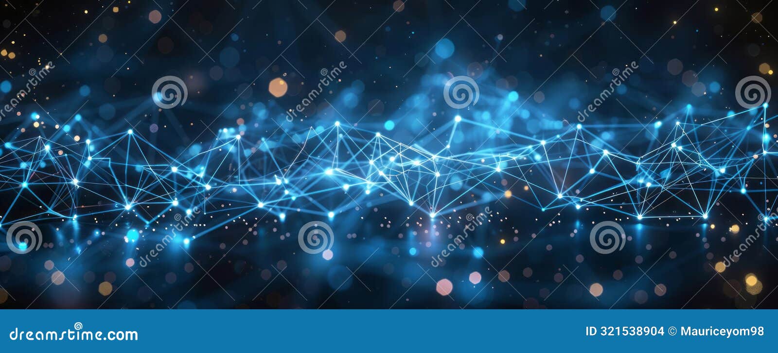 Technology Network Representing the Future of Networking and Technology ...