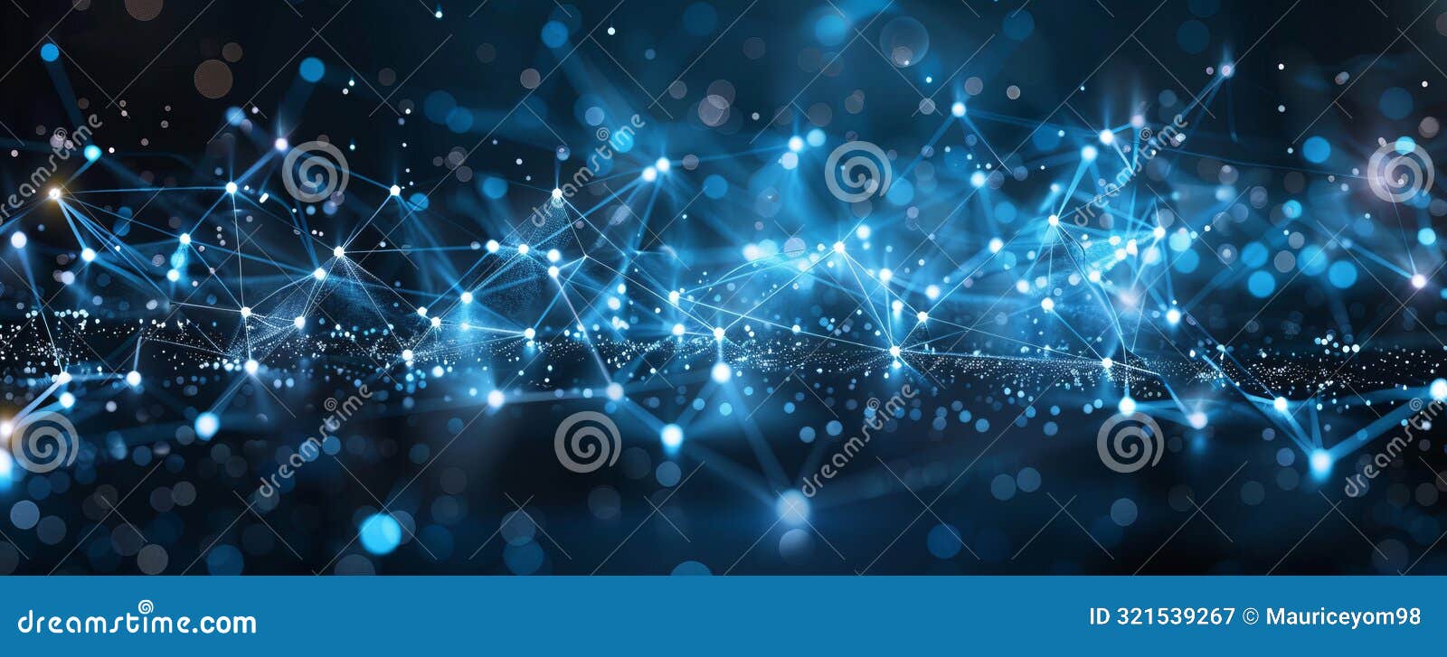 Technology Network Representing the Future of Networking and Technology ...