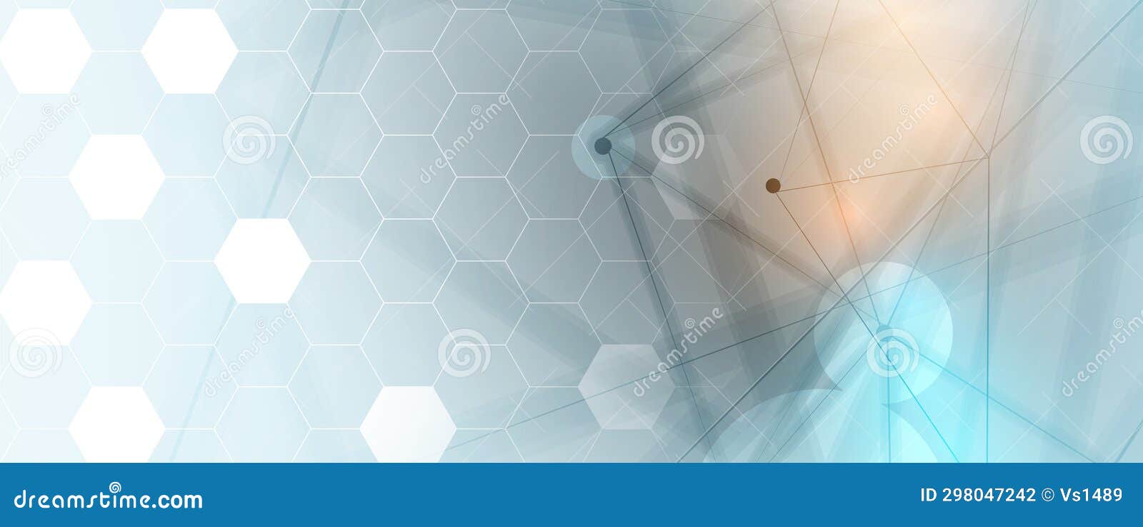 Technology Network Vector Background.. Science and Technology ...