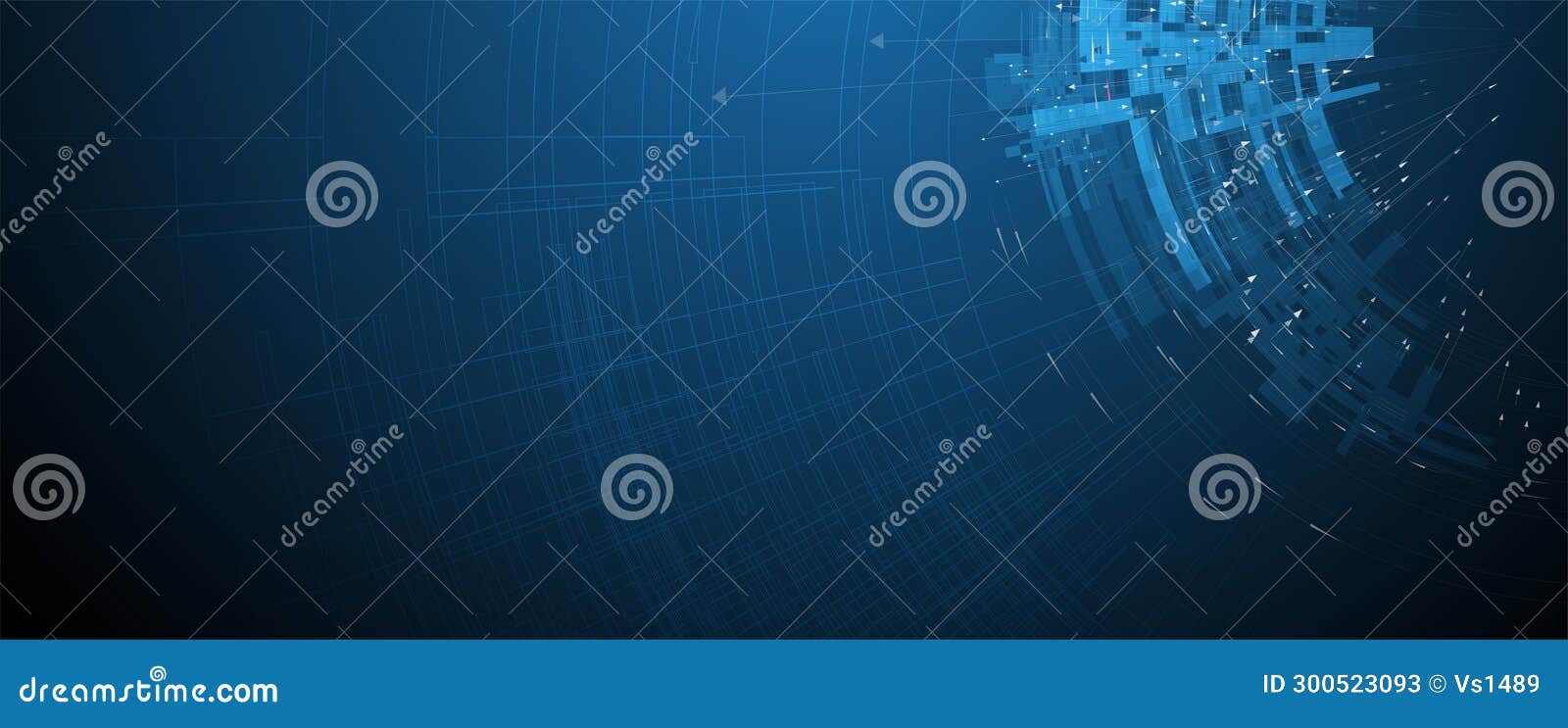 Technology Network Vector Background.. Science and Technology ...