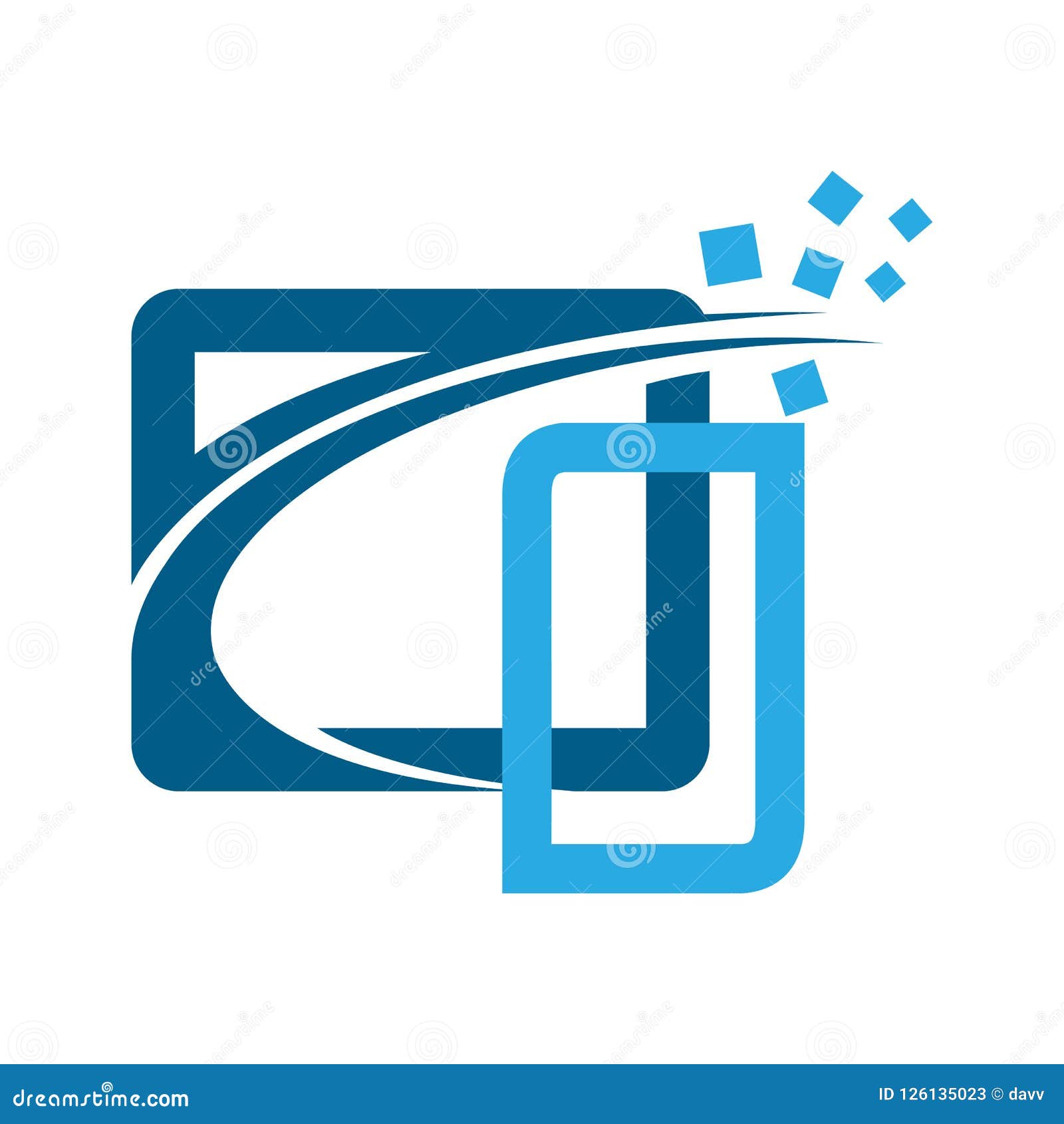 Technology Orbit Web Rings Logo Design. Vector Circle Ring Logo Stock ...