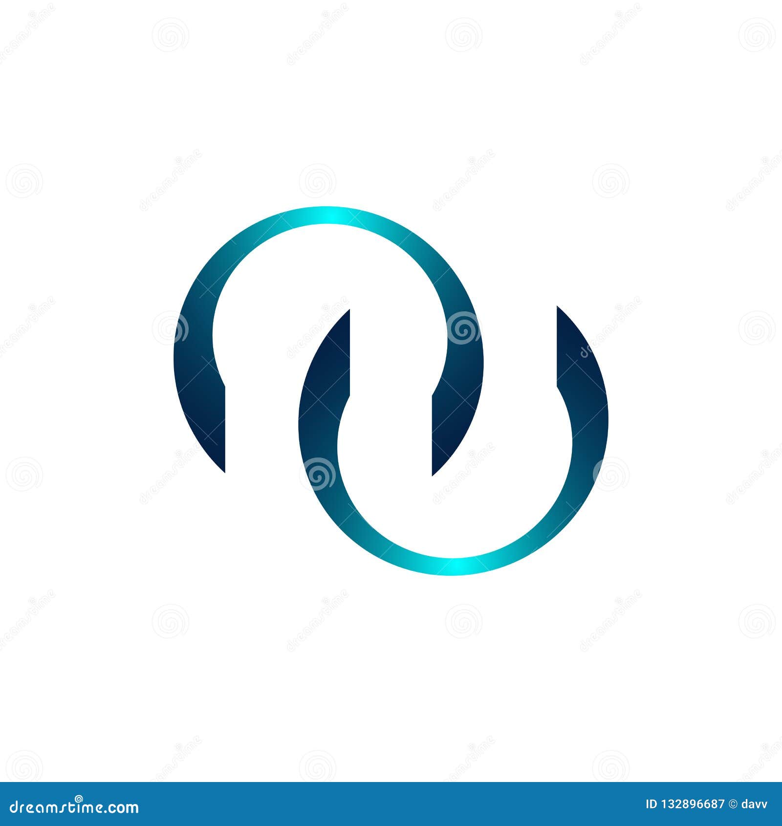 Technology Orbit Web Rings Logo Design. Vector Circle Ring Logo Stock ...