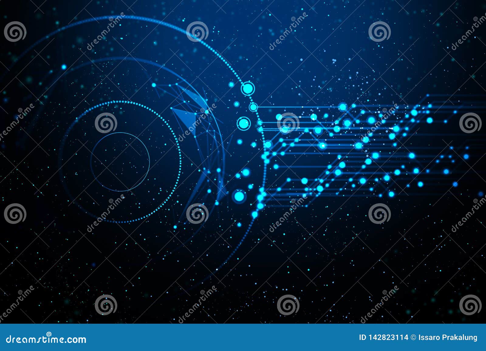 Technology Particle with Digital Hologram Color Glow in Sci-fi ... Technology Particle with Digital Hologram Color Glow in Sci-fi ...