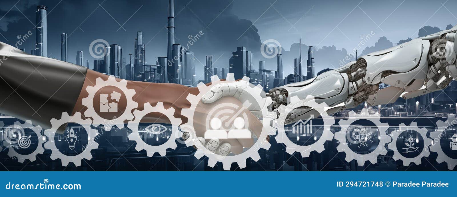 Technology Partner and Business Matching Concept. Digital ...