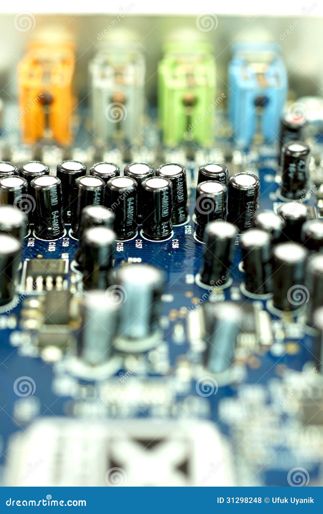 Technology parts stock photo. Image of card, disassembled - 31298248