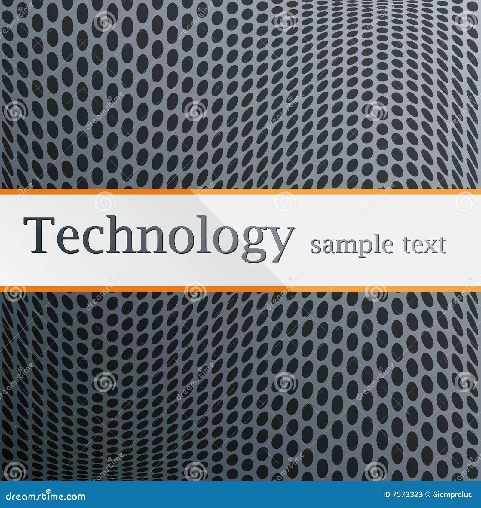 Technology pattern stock vector. Illustration of circle - 7573323