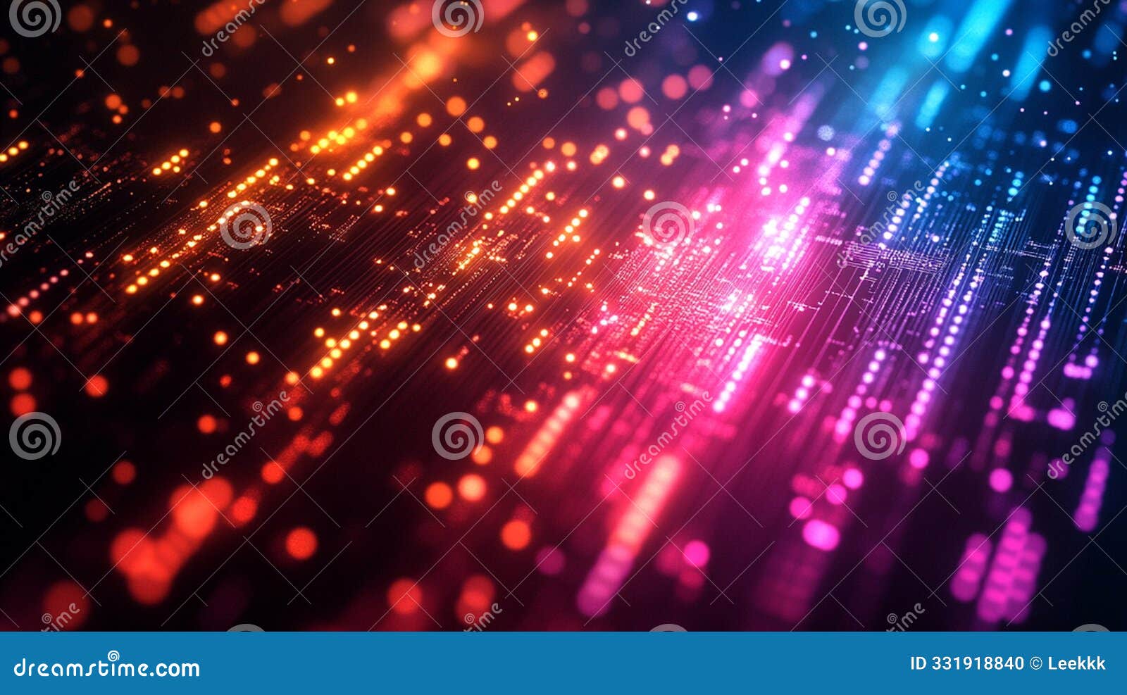 Technology Pattern Data Communication Light and Shadow Background ...