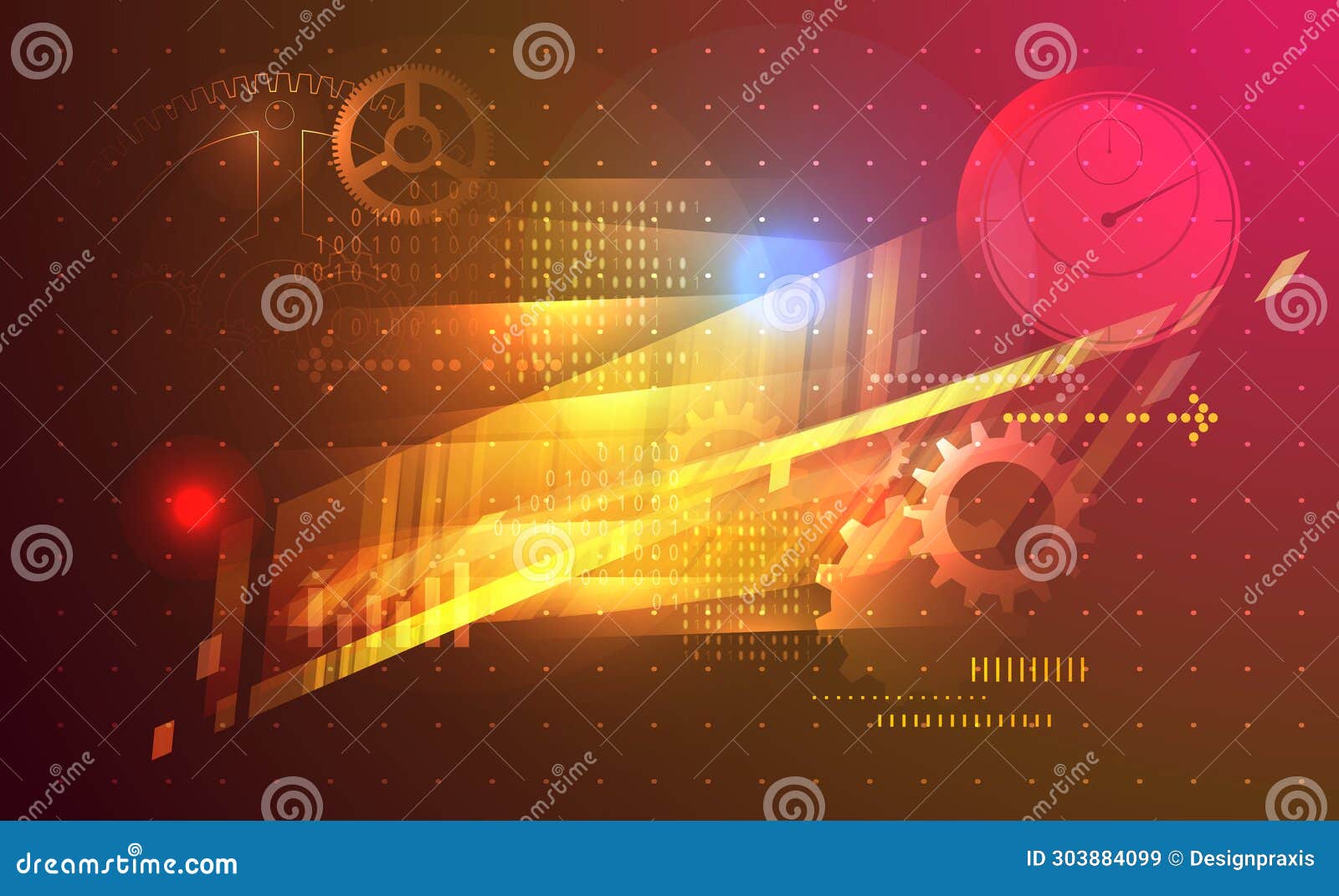 Technology Performance Abstract - Illustration Stock Illustration ...