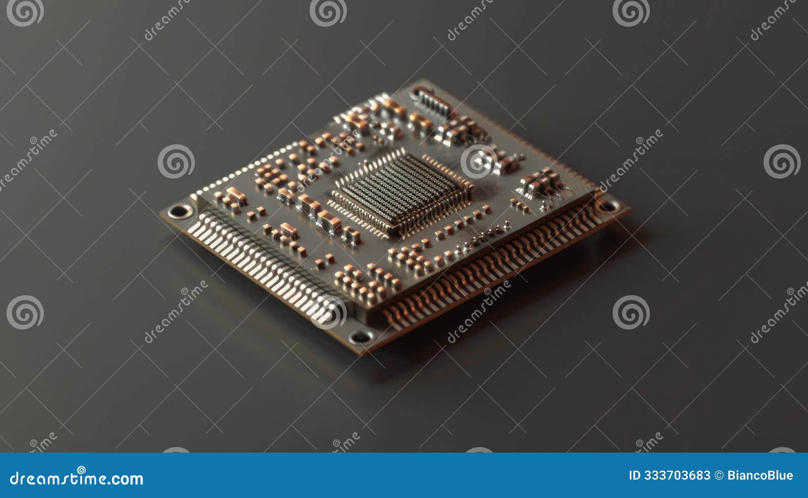 Technology Picture of Chip on Complex Circuit with Digital Technology ...