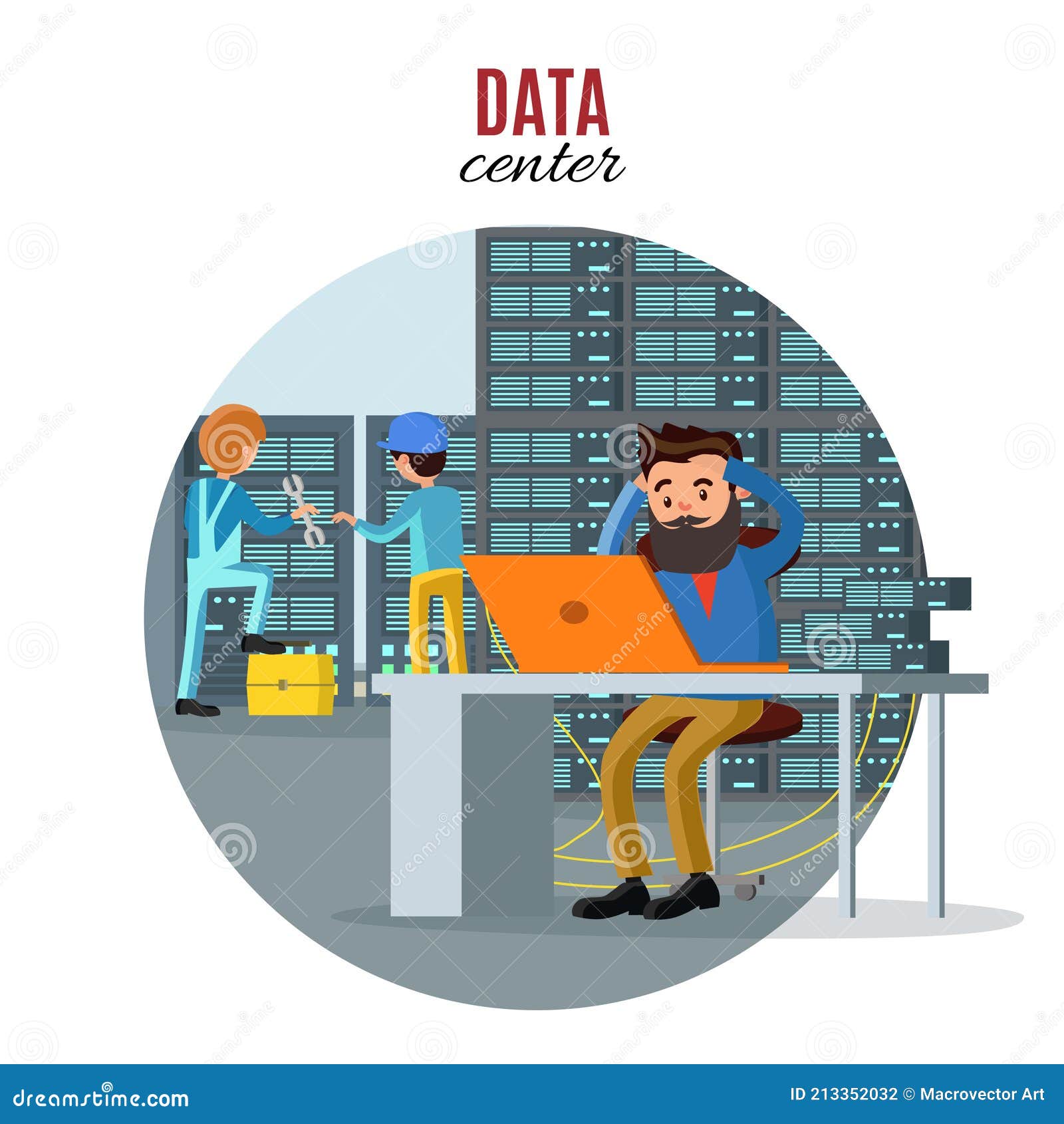 Technology Repair Service Concept Stock Vector - Illustration of ...