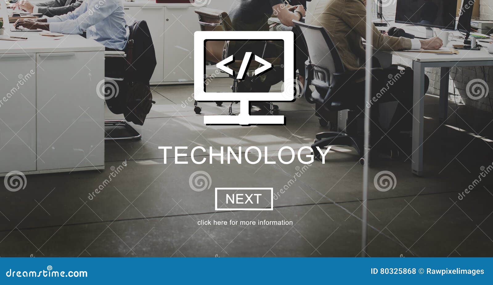 Technology Responsive Design Homepage Website Concept Stock Photo ...