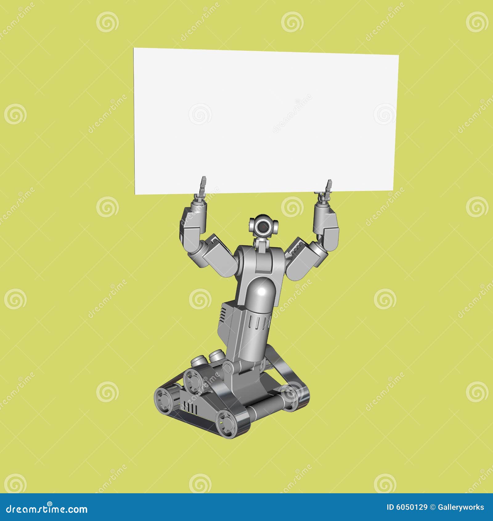 Technology Robot Sign stock illustration. Illustration of artwork - 6050129