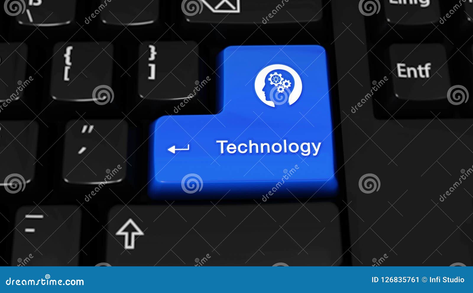 408. Technology Rotation Motion on Computer Keyboard Button. Stock Video - Video of computer ...