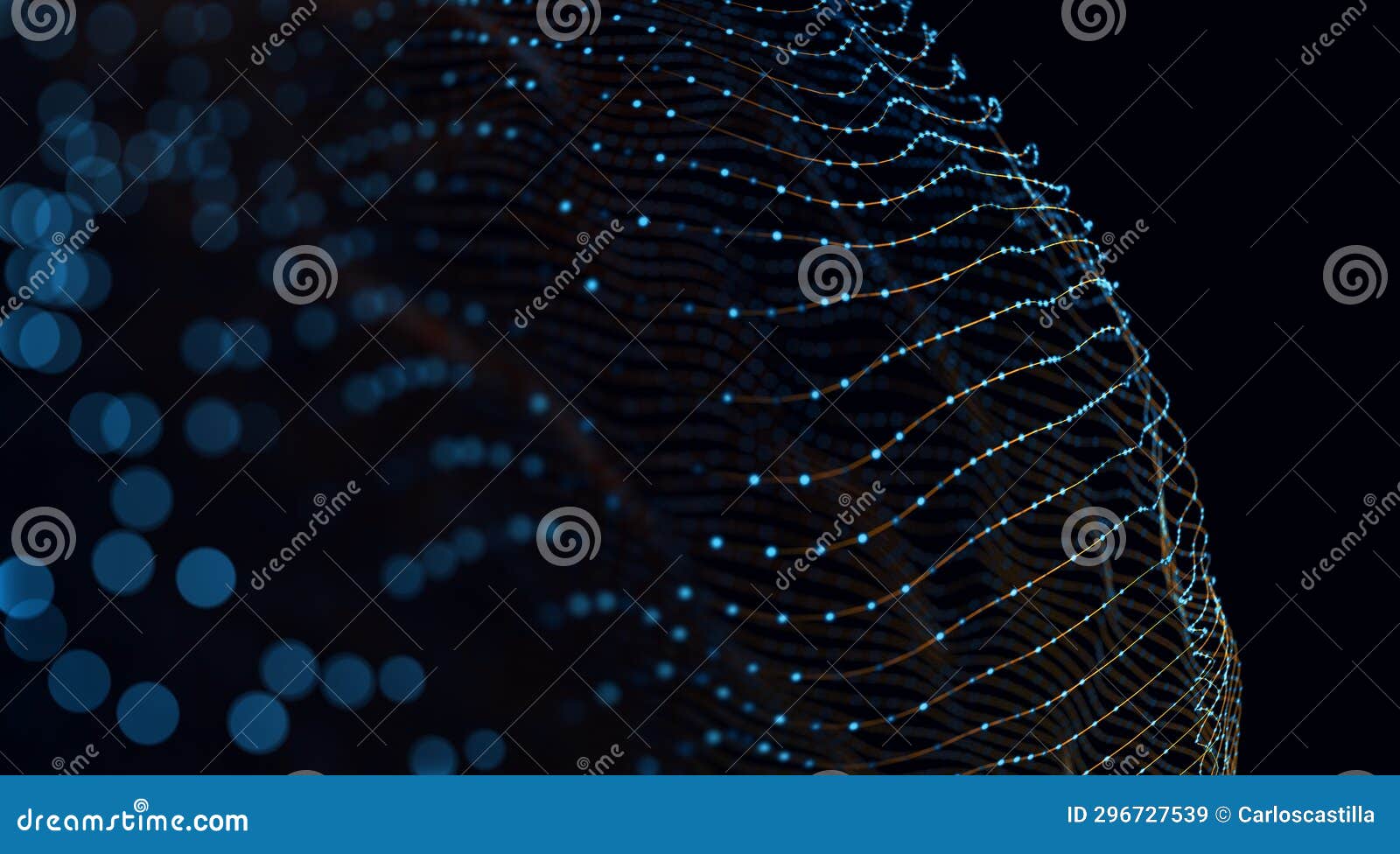 Technology and Science Abstract Background Stock Illustration ...