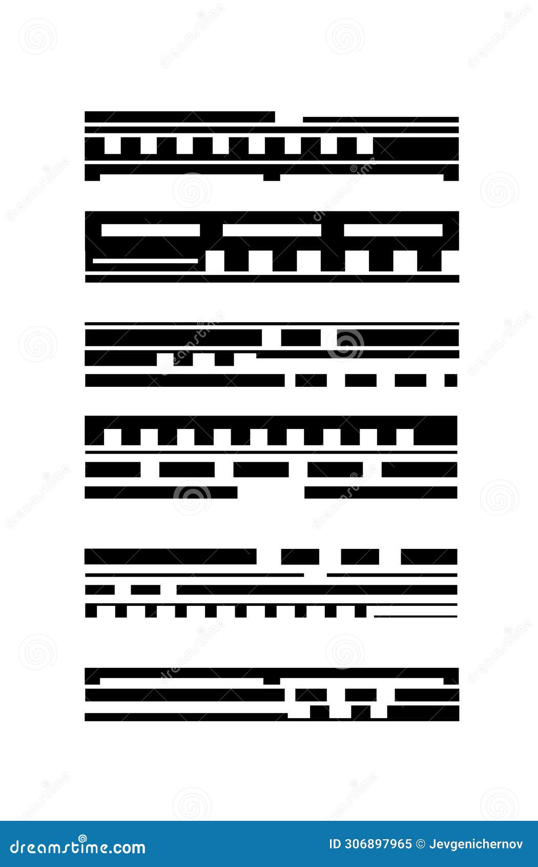 Modern Tech Design Elements Set Stock Vector - Illustration of gear ...