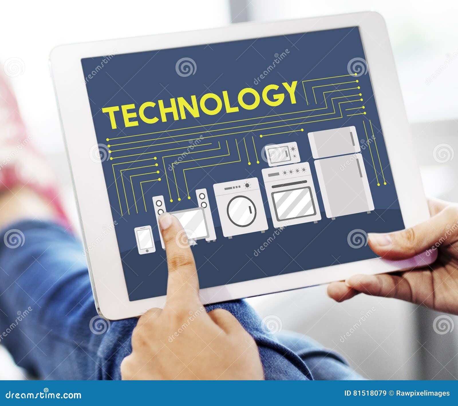 Technology Science Evolution Innovation Advanced Concept Stock Image ...