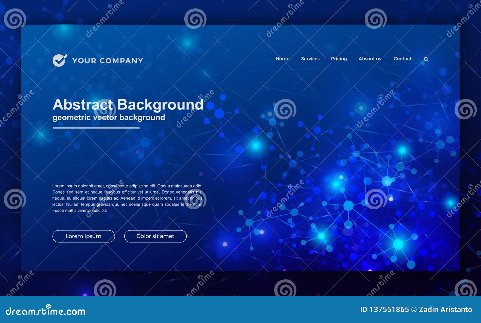 Technology, Science, Futuristic Background for Website Designs ...