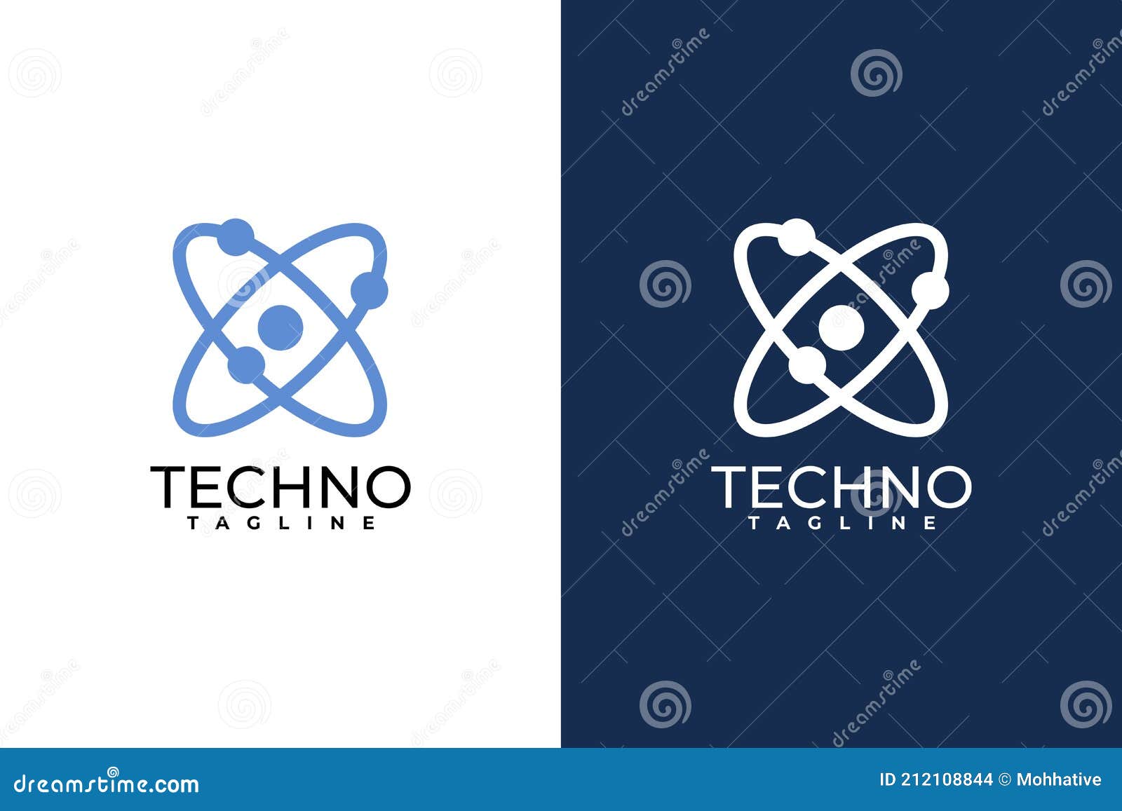 Technology Science Logo Vector Template. Orbit Illustration Stock ...