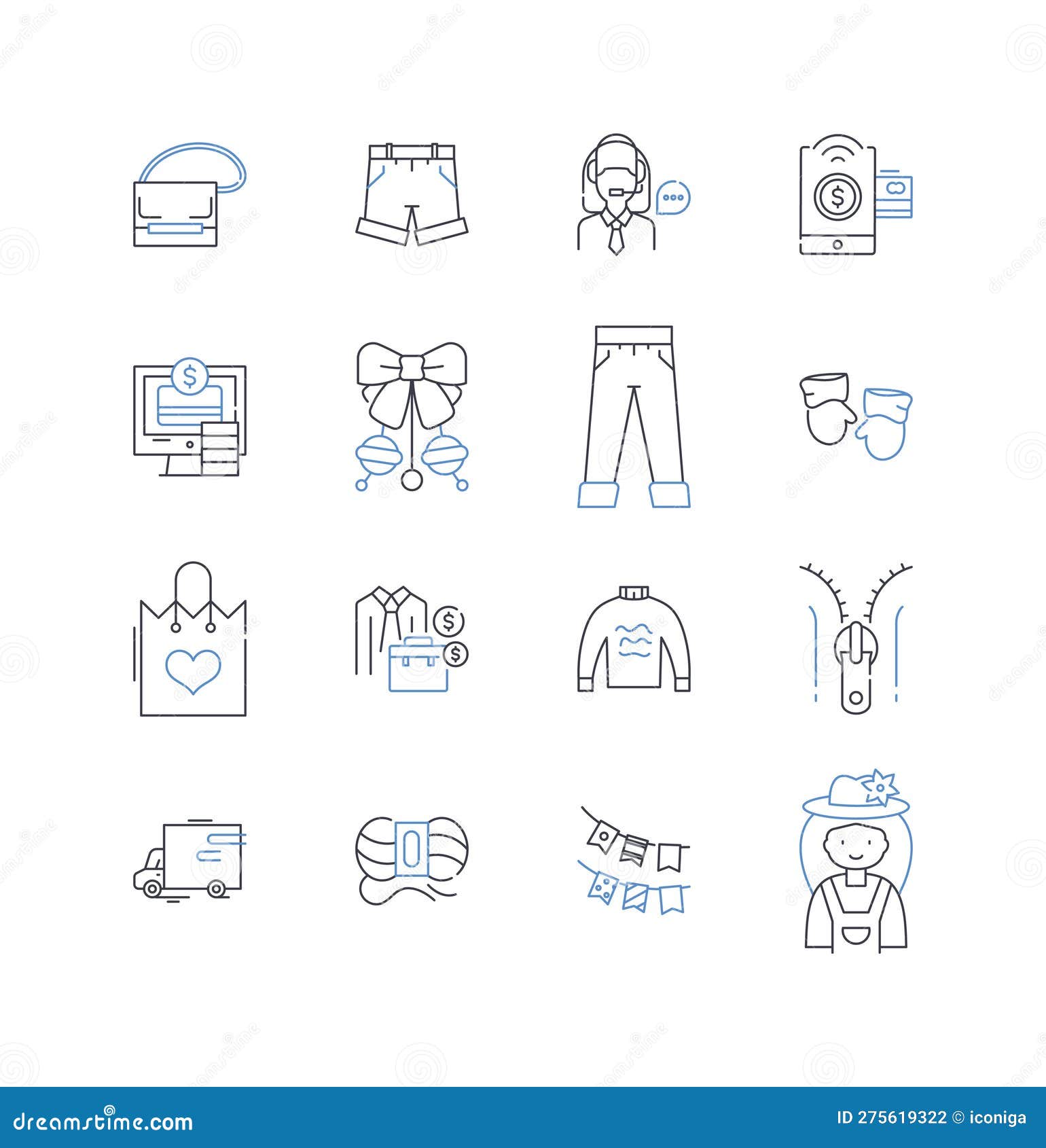 Technology Sector Line Icons Collection. Innovation, Automation ...