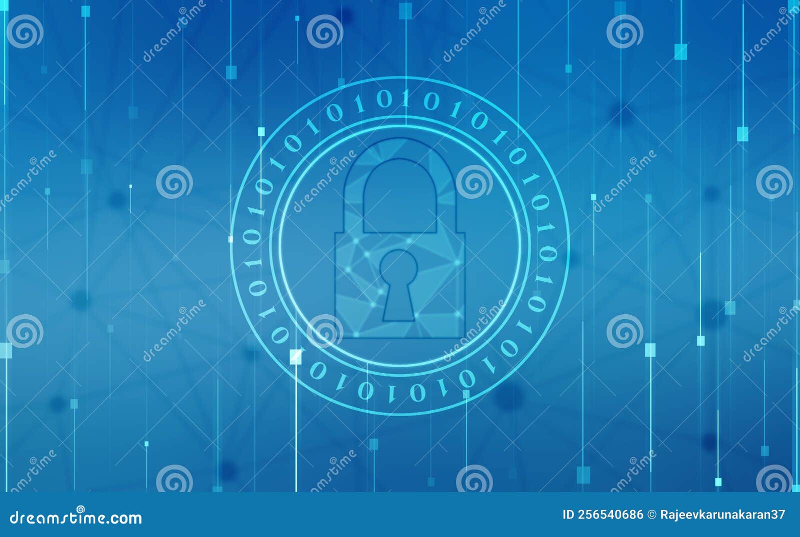 Technology Security Concept Modern Safety Digital Background Cyber Security And Safety