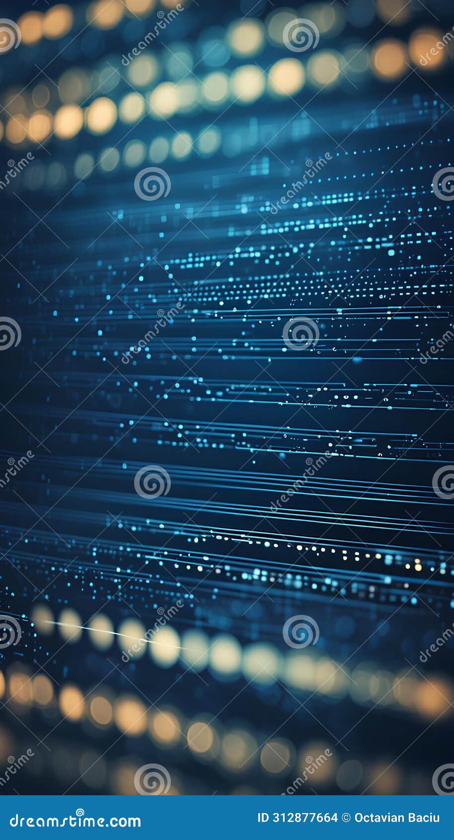 Technology Security Concept, Modern Digital Background, Protection ...