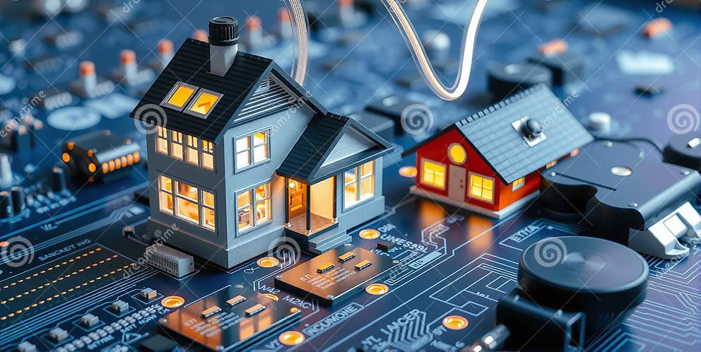 Technology in the Smart Home with Intelligent Controls, Networking and Technization of the Home ...