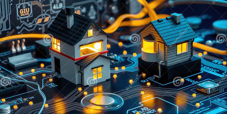 Technology in the Smart Home with Intelligent Controls, Networking and Technization of the Home ...