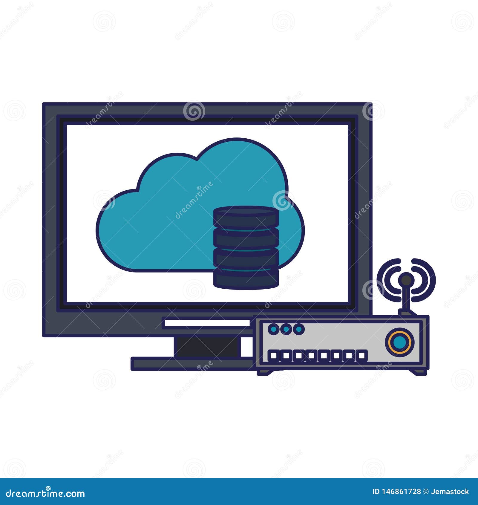 Technology Software Tools Cartoon Stock Vector - Illustration of ...