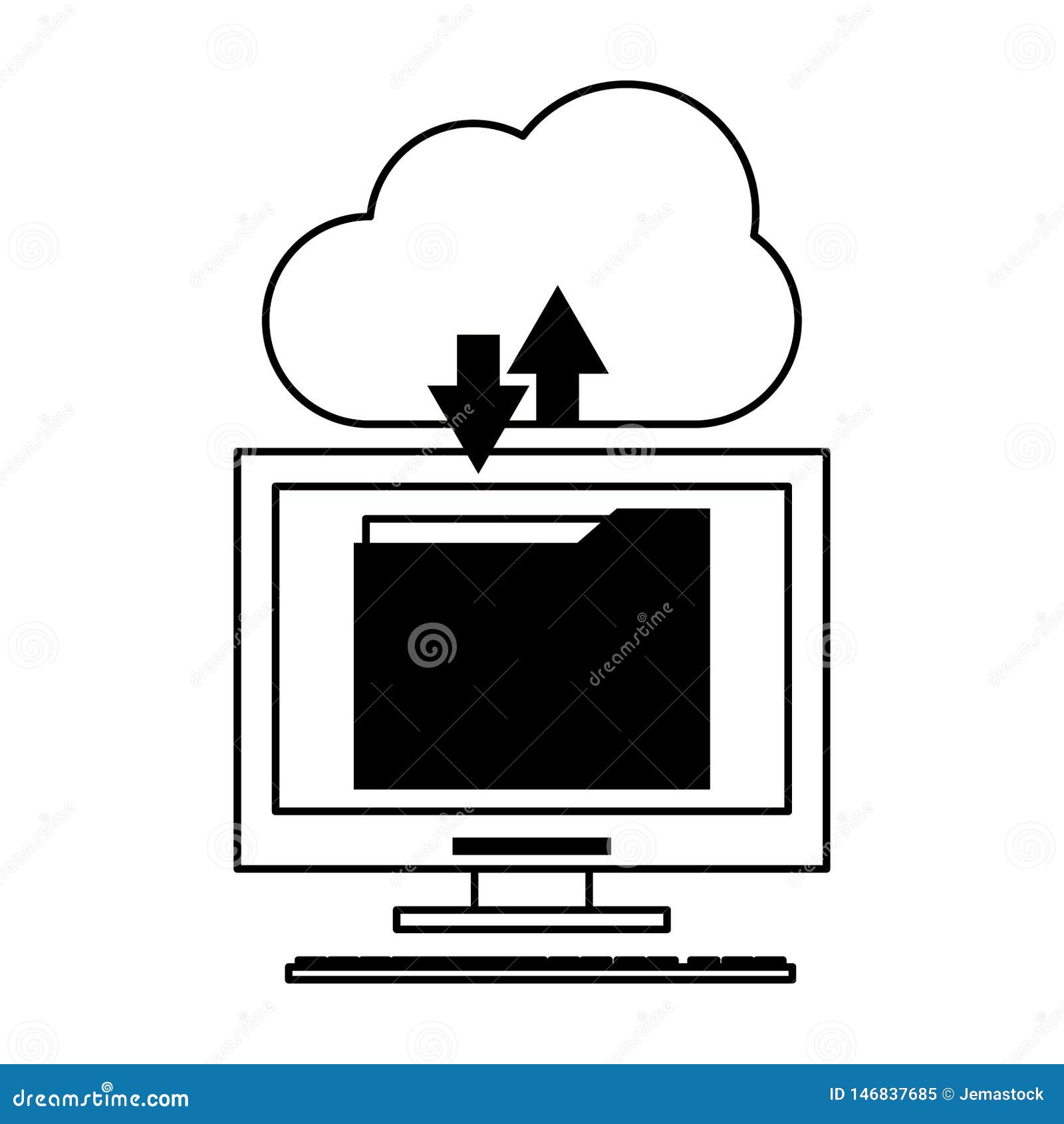 Technology Software Tools Cartoon Stock Vector - Illustration of ...