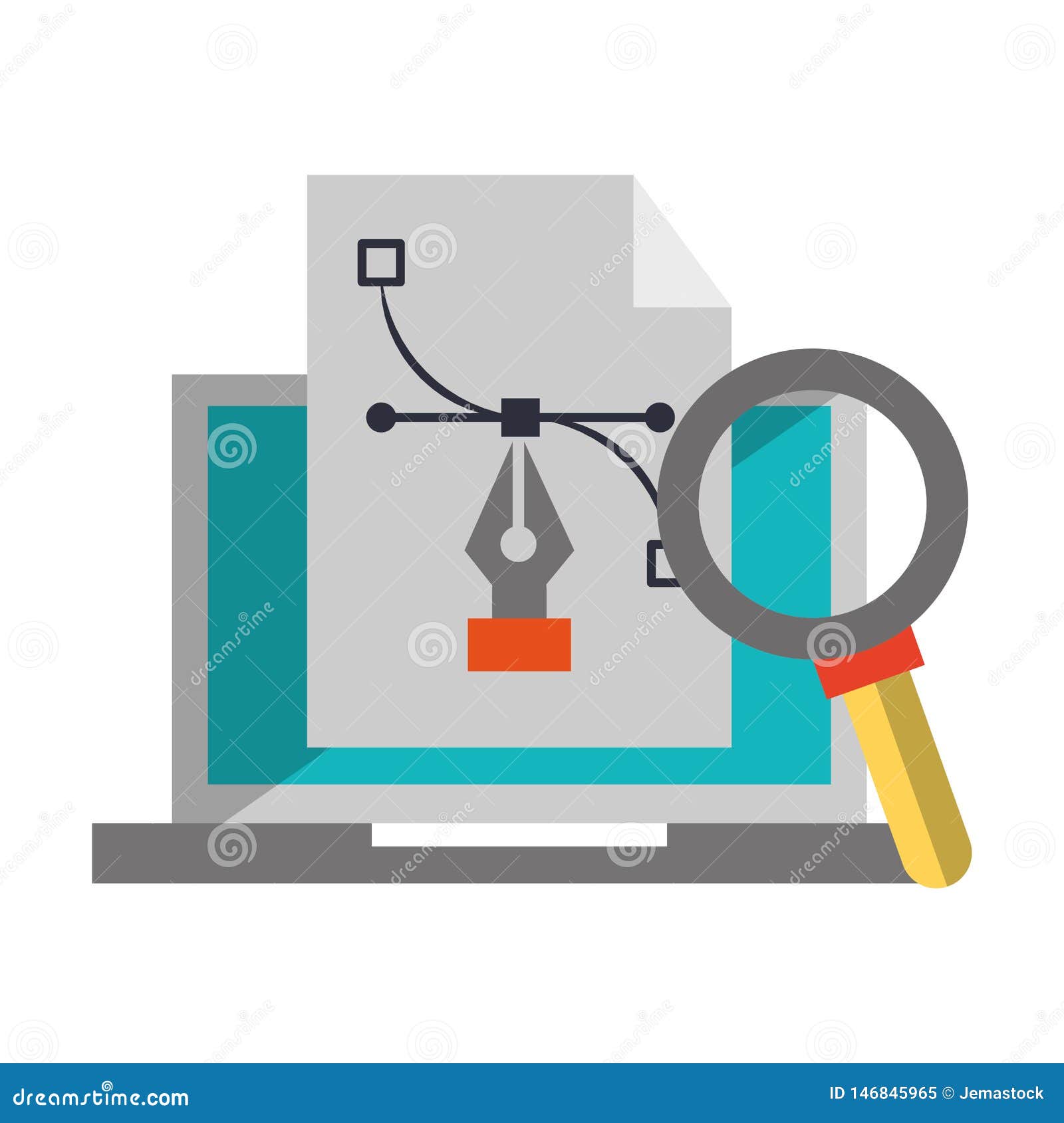 Technology Software Tools Cartoon Stock Vector - Illustration of ...