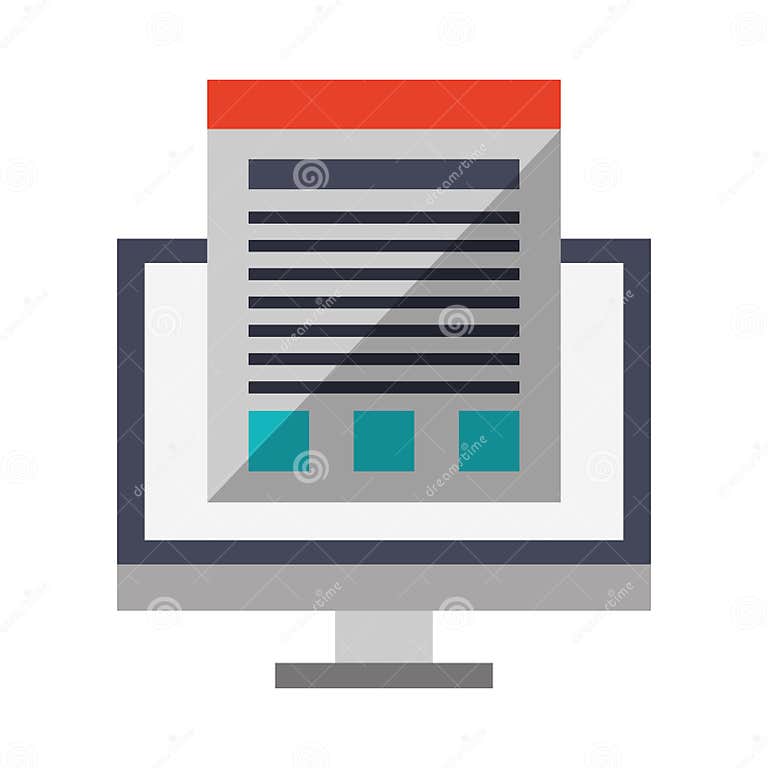 Technology Software Tools Cartoon Stock Vector - Illustration of ...