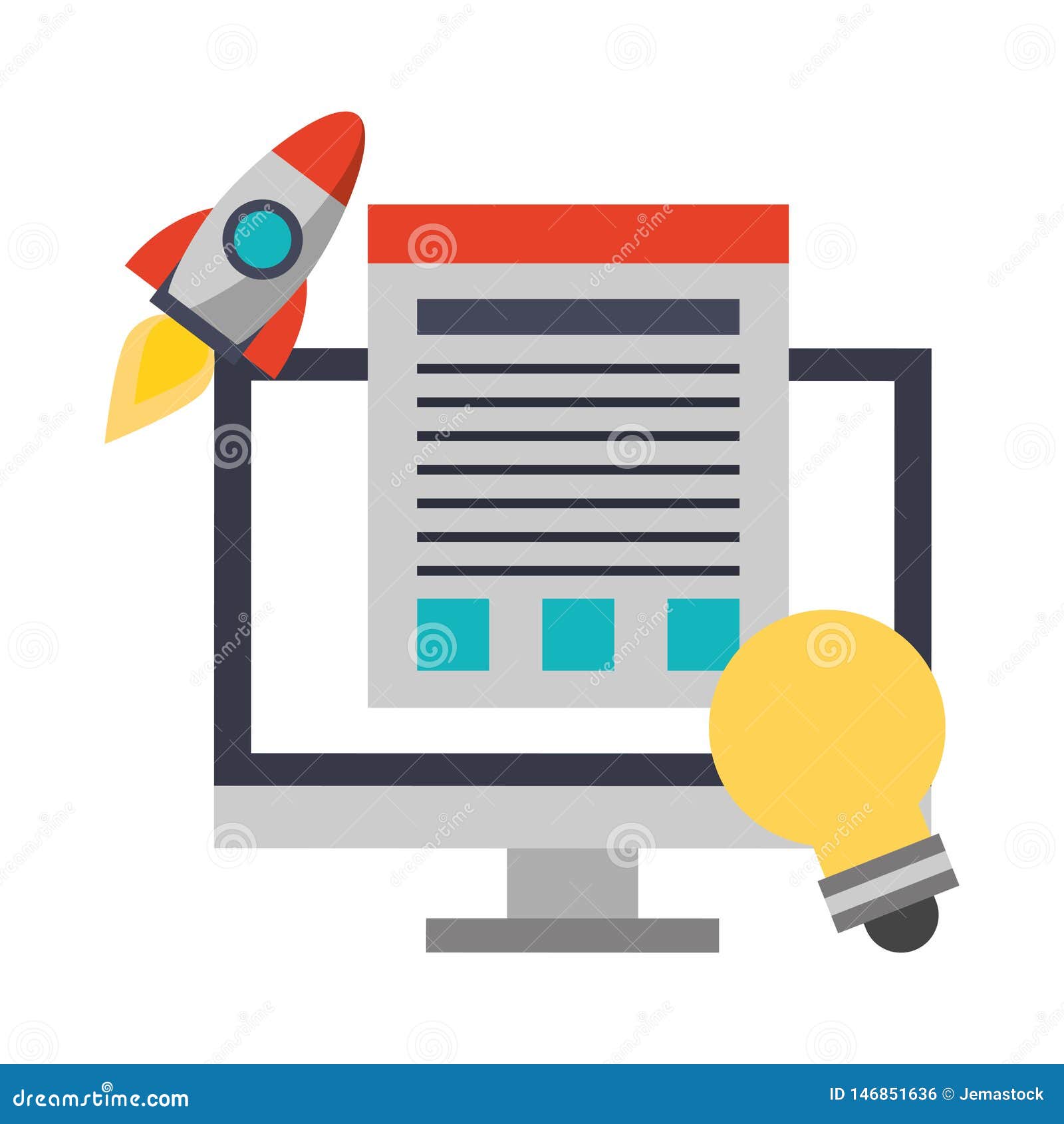 Technology Software Tools Cartoon Stock Vector - Illustration of ...