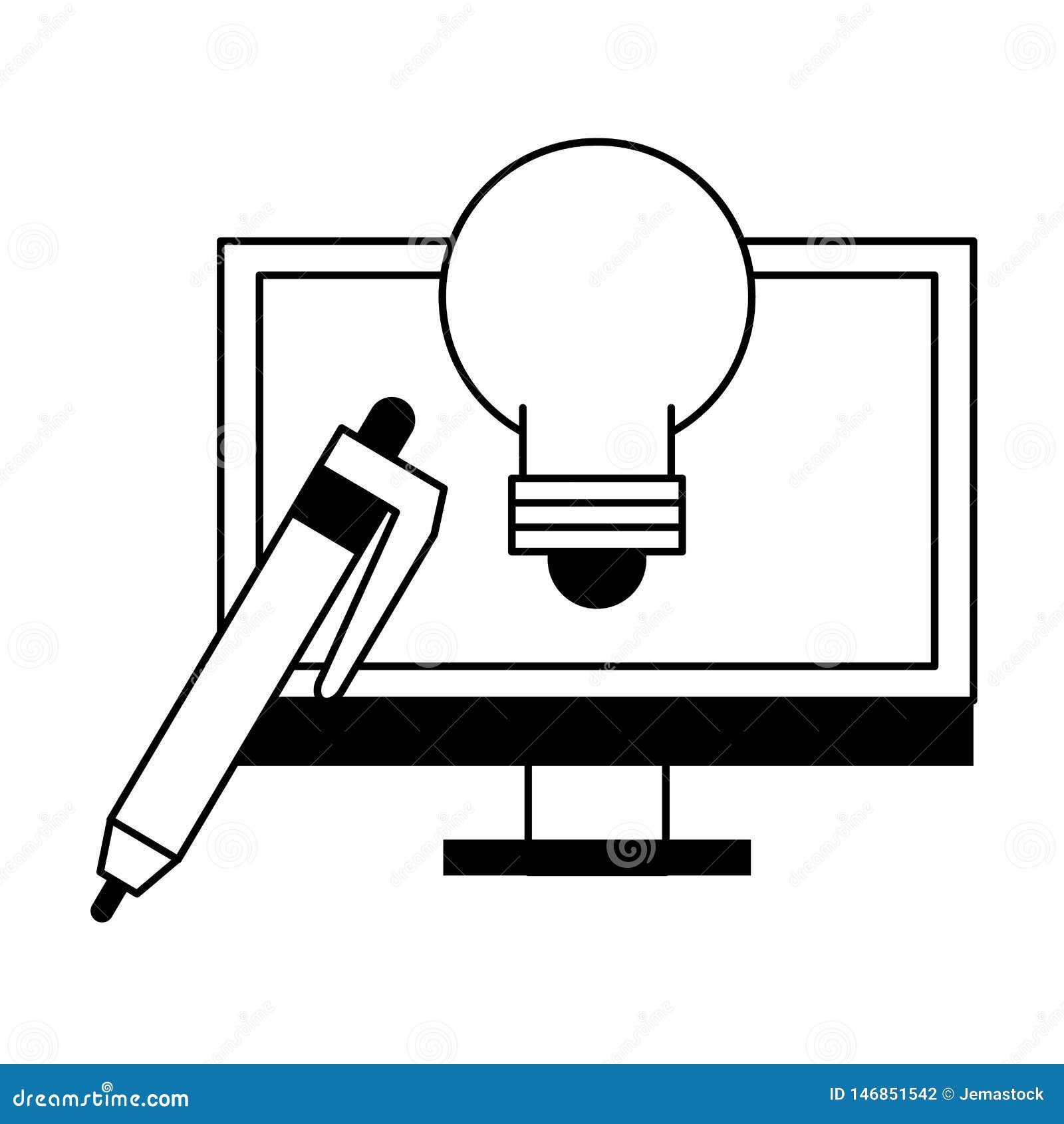 Black And White Cartoon Tools