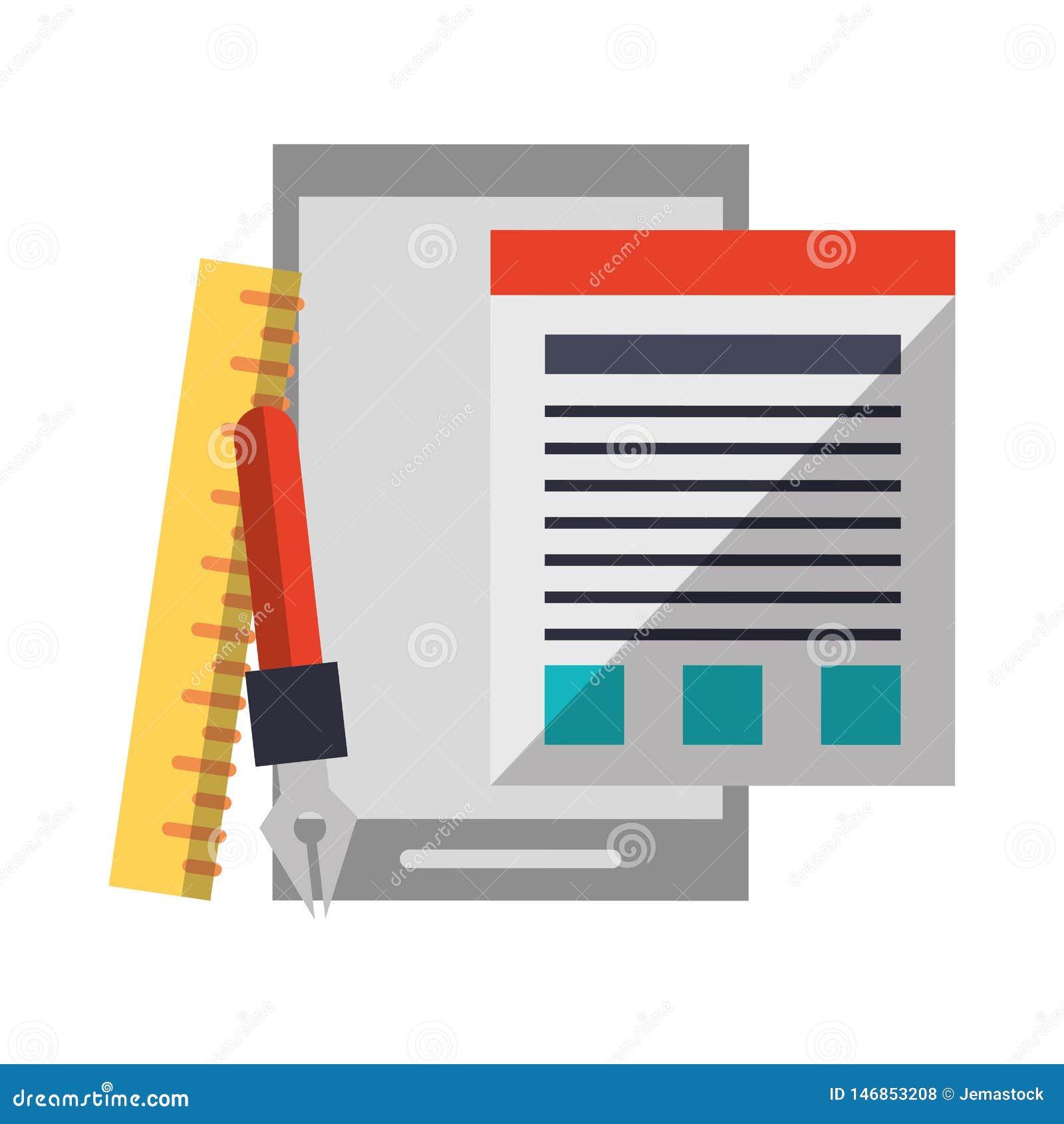 Technology Software Tools Cartoon Stock Vector - Illustration of ...