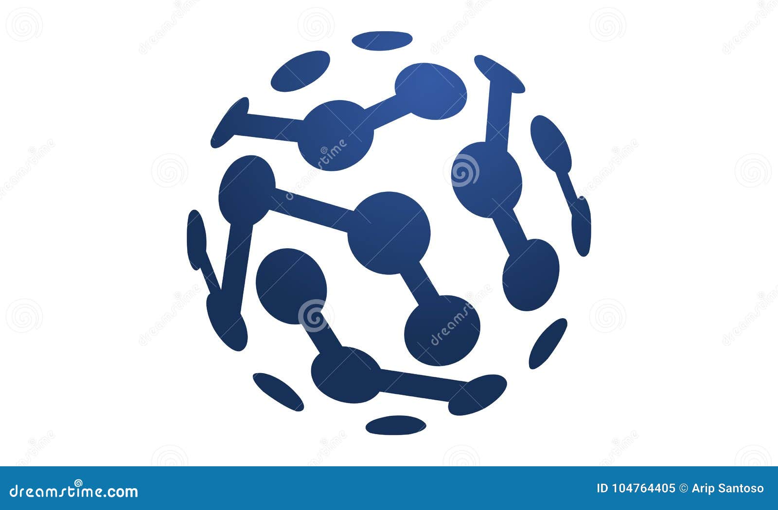 Technology Solutions Template Stock Vector - Illustration of flat ...