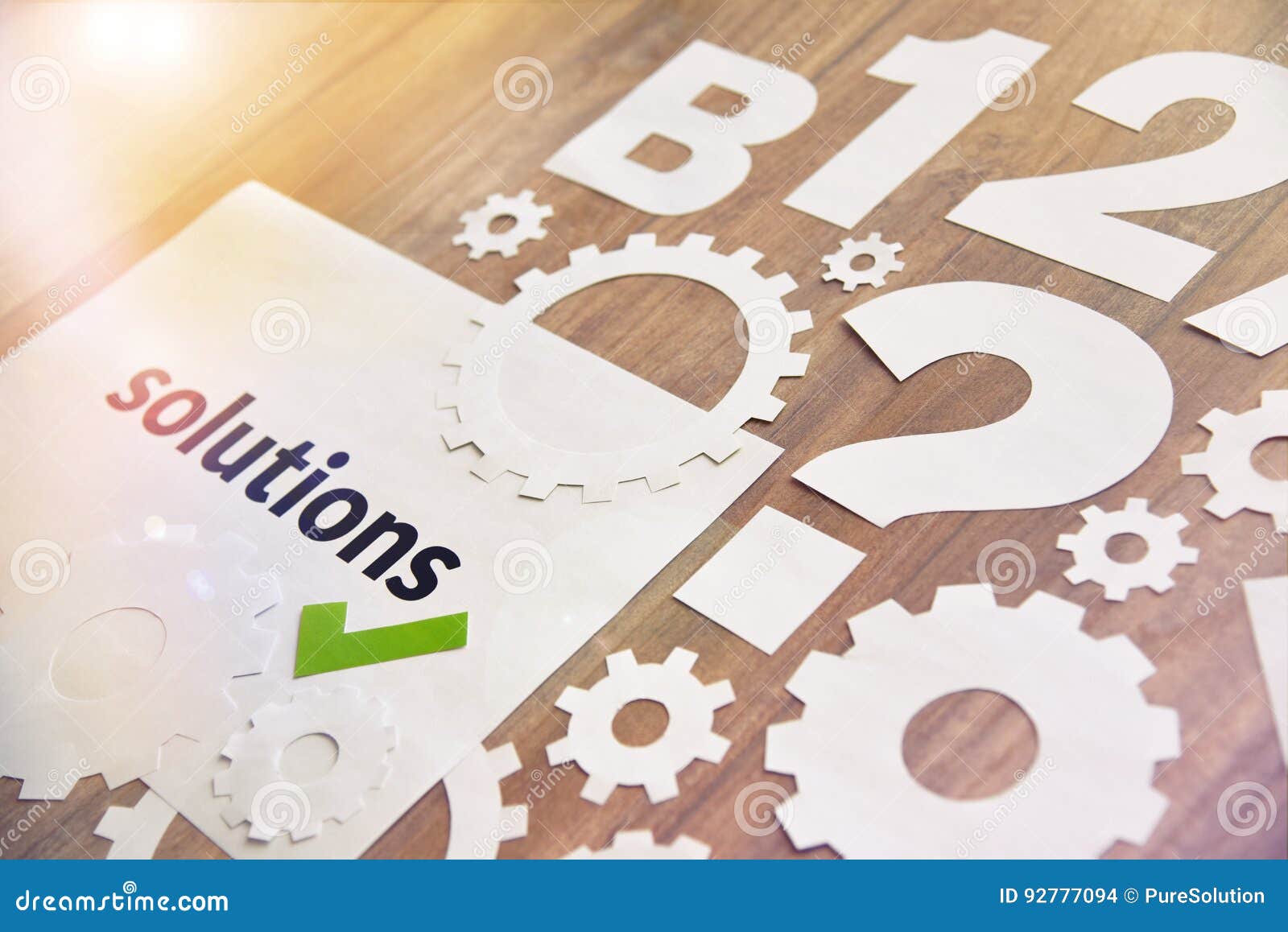 Technology Solutions Concept Stock Photo - Image of project, banner ...