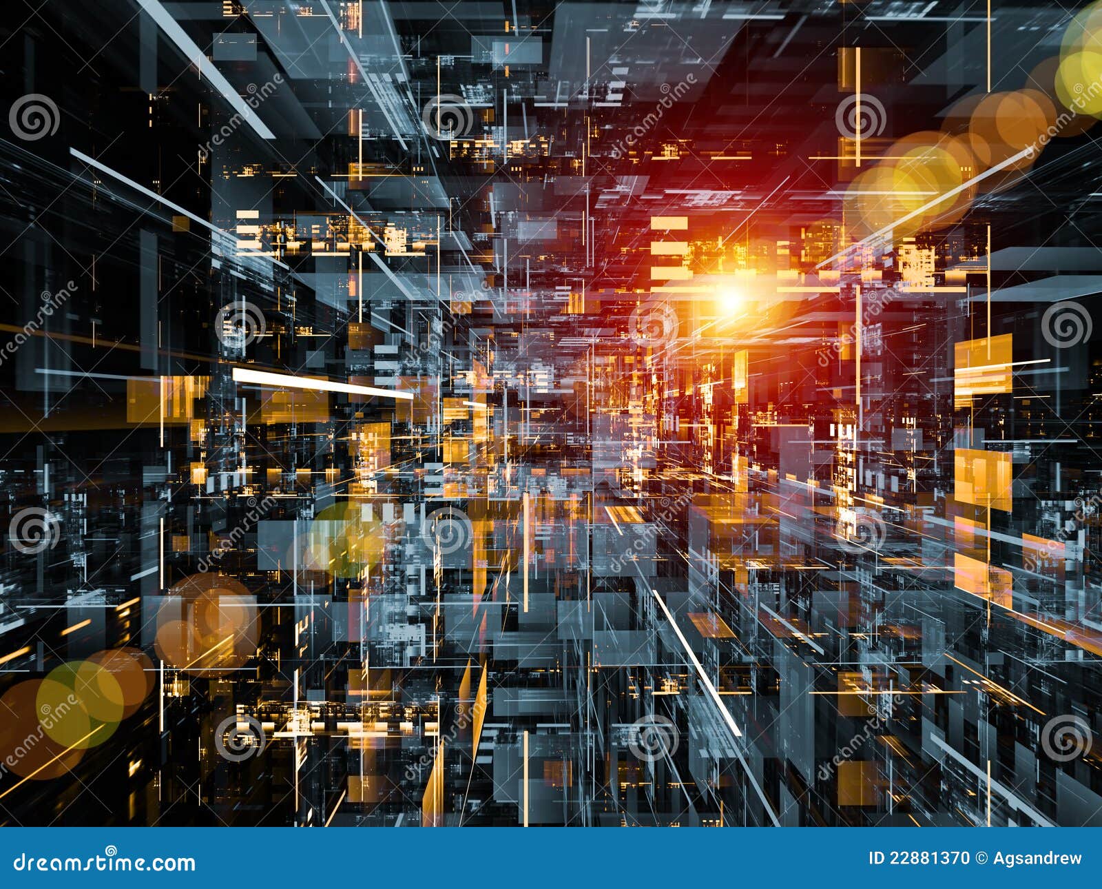 Technology Space stock photo. Image of pattern, dimensional - 22881370