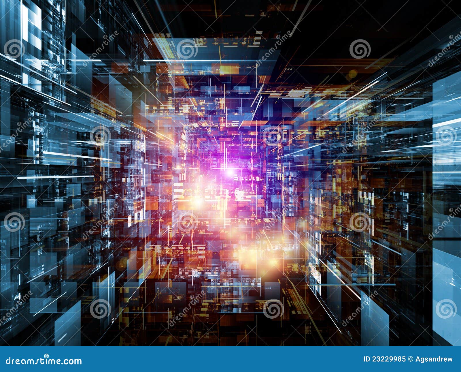 Technology Space stock illustration. Illustration of pattern - 23229985