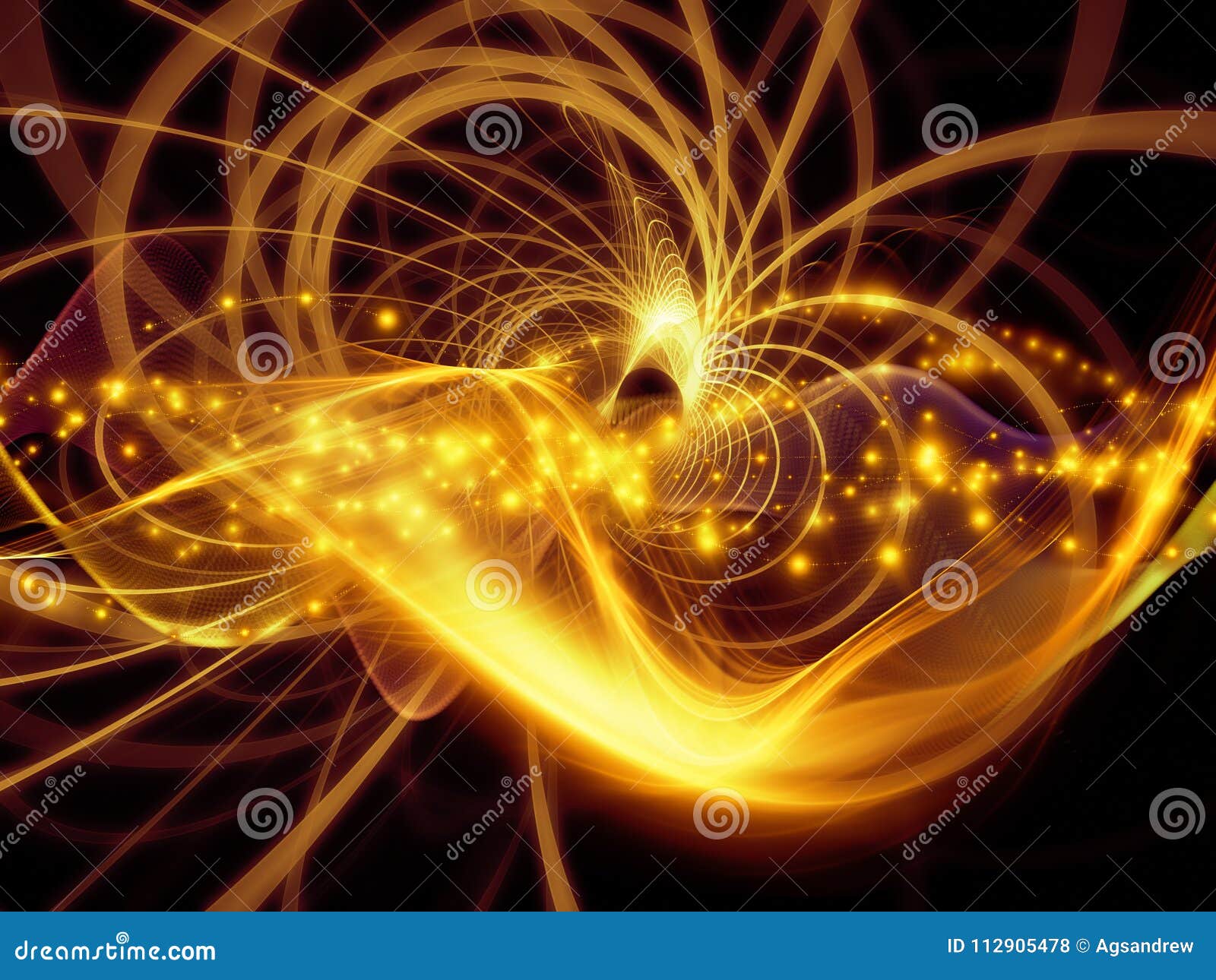 Vision of Virtual World stock illustration. Illustration of dynamic ...