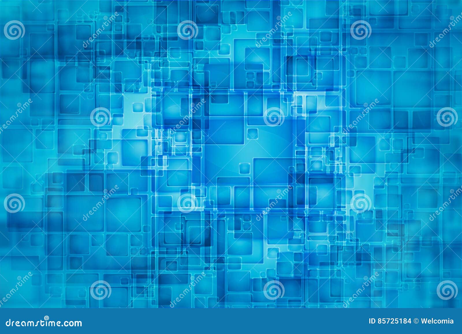Technology Square Background Stock Illustration - Illustration of ...