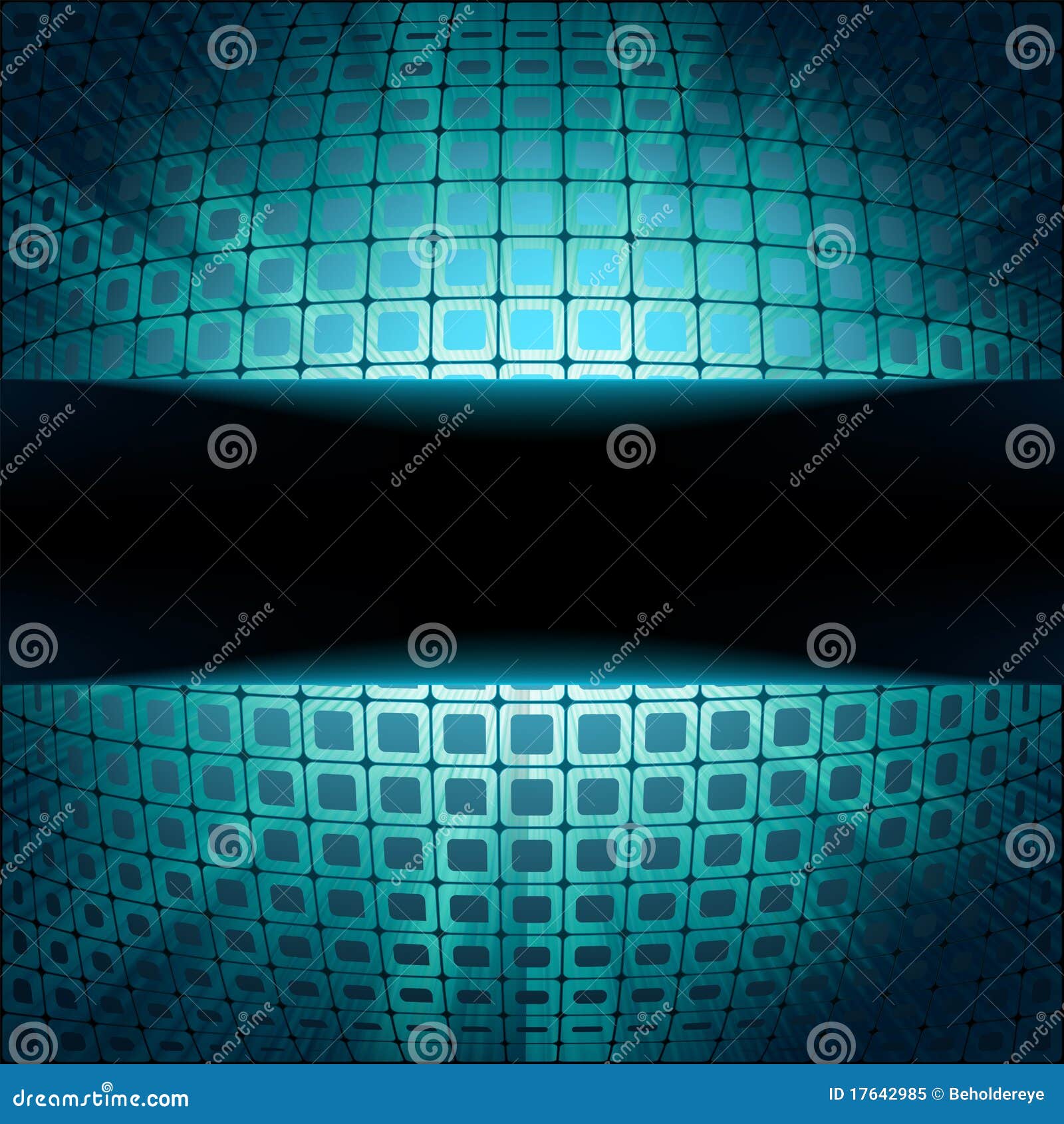 Technology Squares with Blue Flare Burst. EPS 8 Stock Vector ...