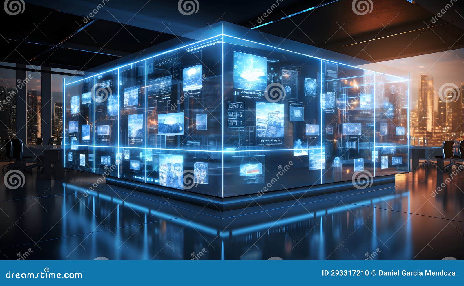 A Technology Stands Tall a Colossal Supercomputer, Network Power ...