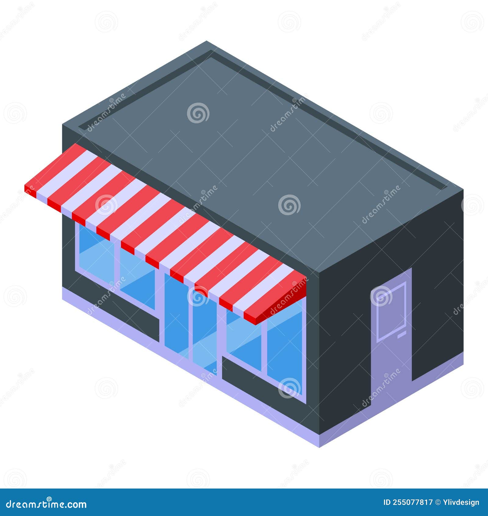 Technology Store Icon Isometric Vector. Retail Shop Stock Vector ...