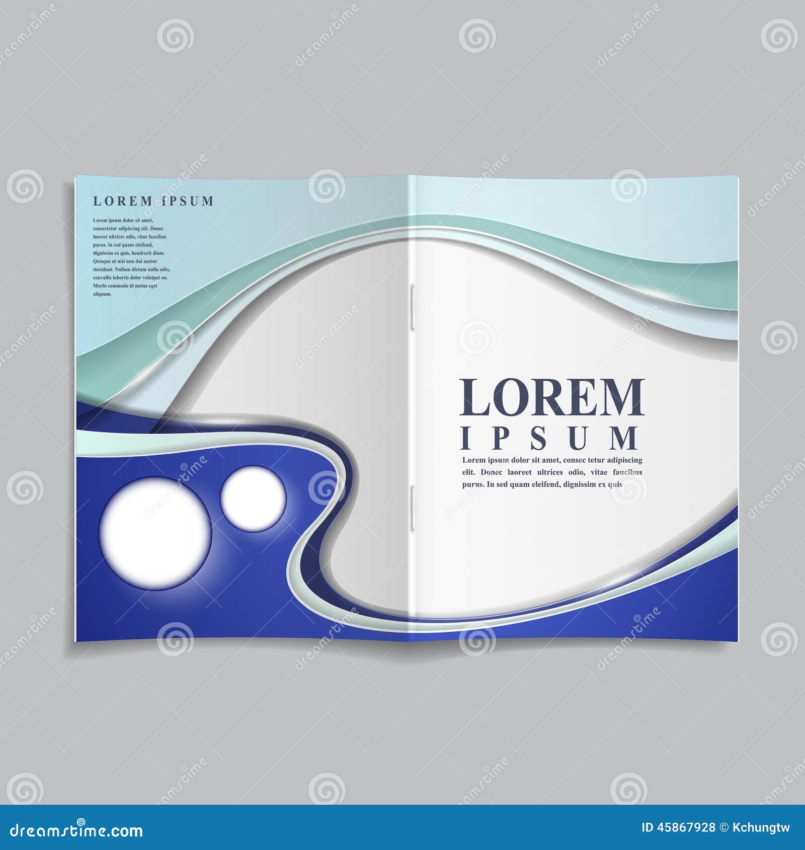 Technology Style Design Book Cover Template Stock Vector - Illustration ...