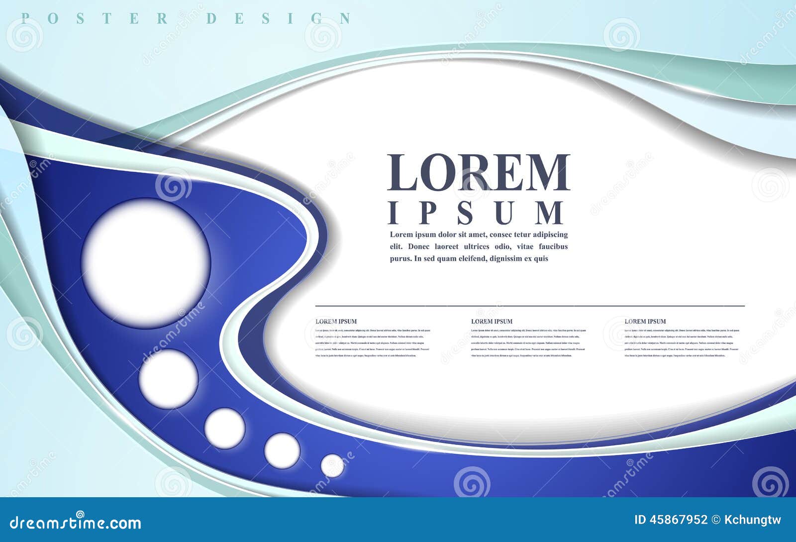 Technology Style Design for Poster Template Stock Vector - Illustration ...