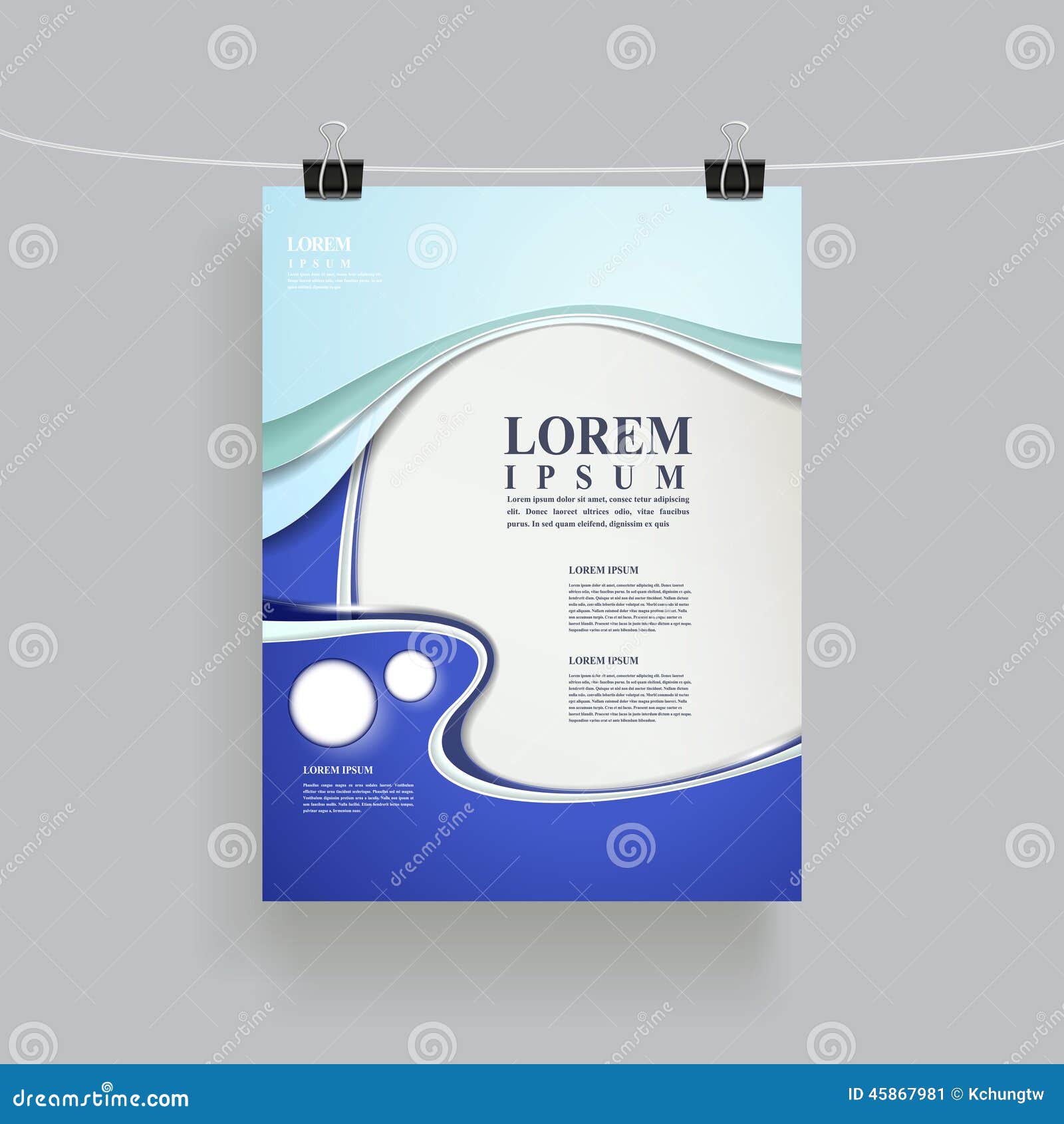 Technology Style Design for Poster Template Stock Vector - Illustration ...